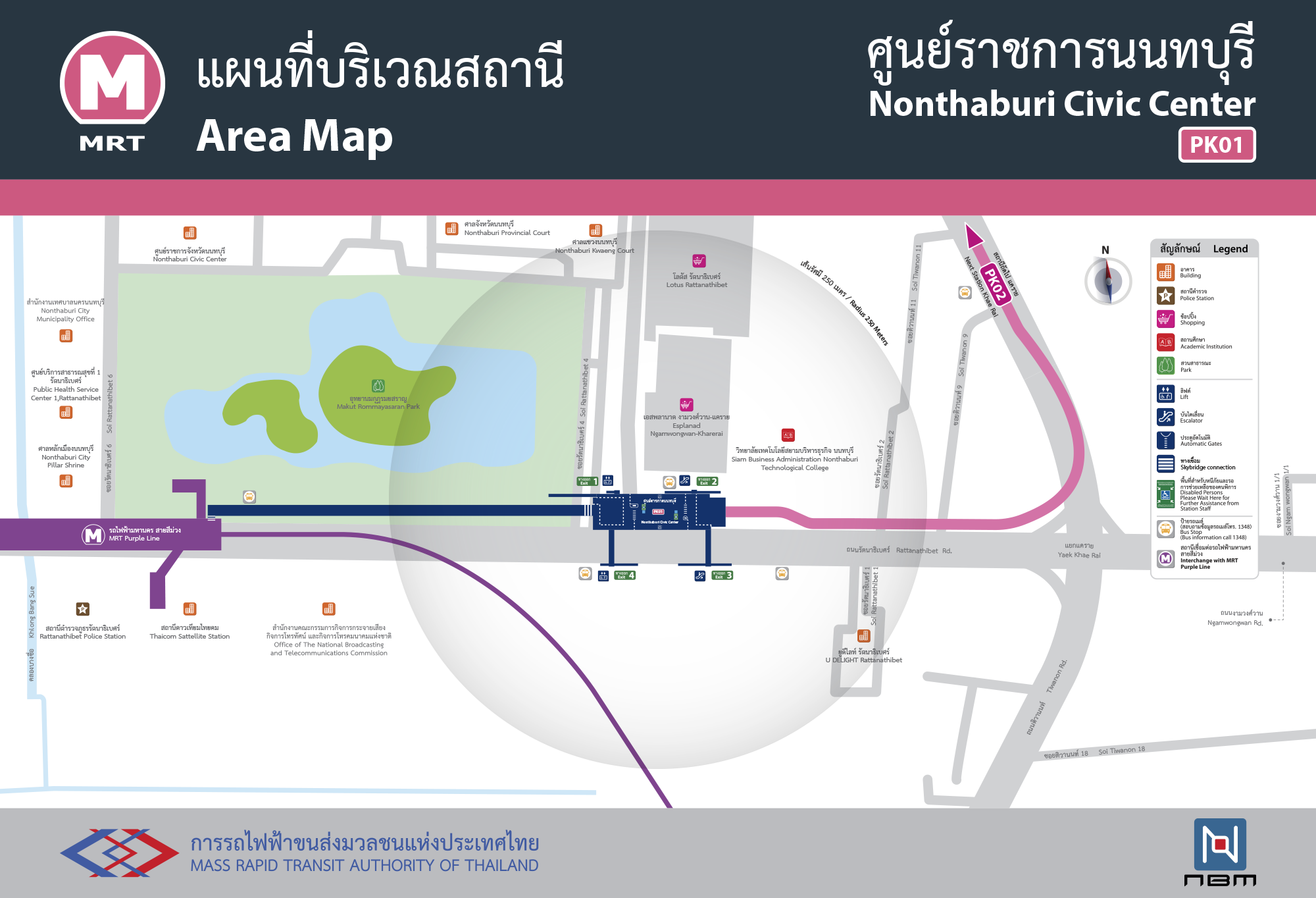 Bangkok Bts Map English